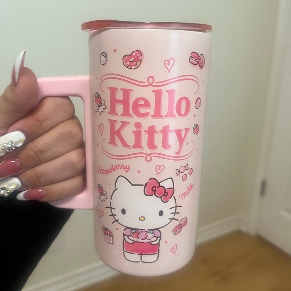 Other | Hello Kitty Pink Travel Mug | Poshmark